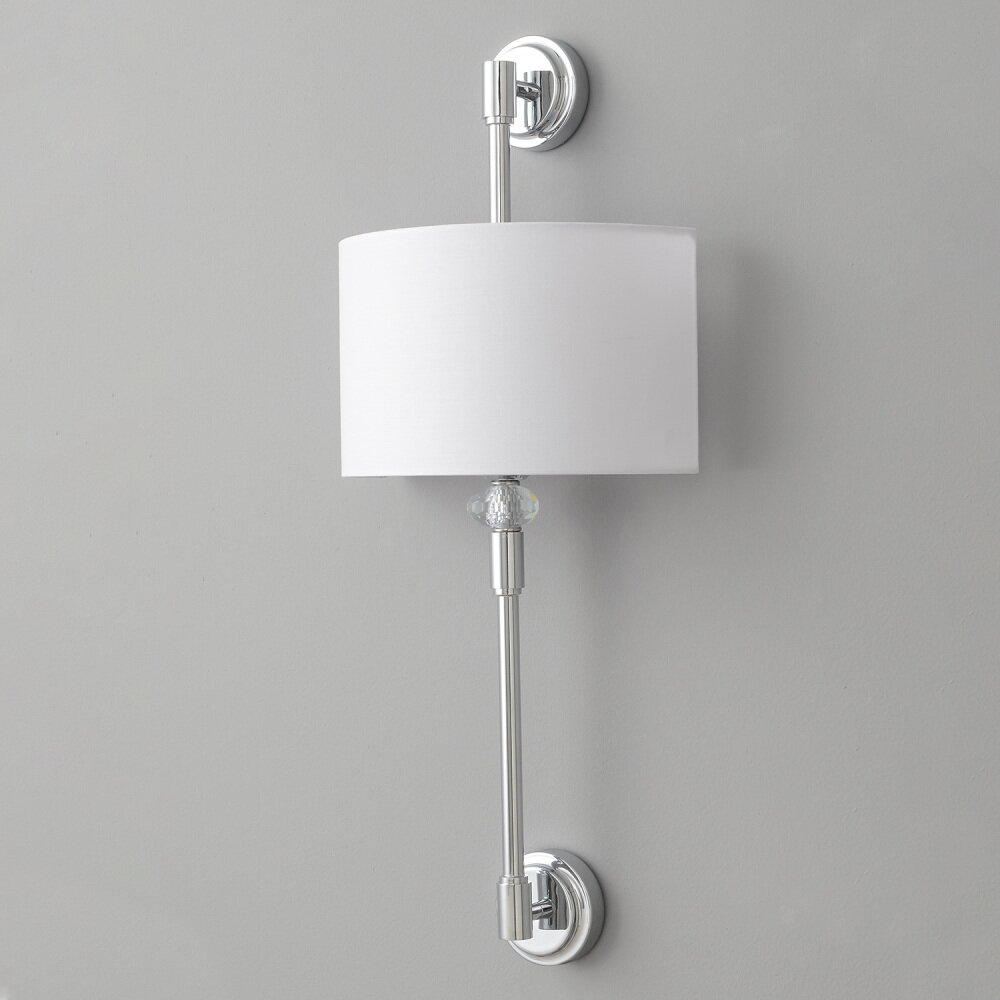 Бра Vintage VINTAGE AP2 CHROME Crystal Lux