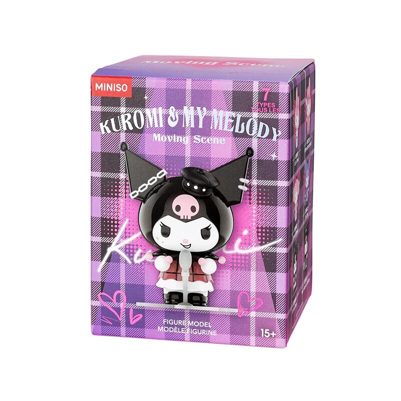 MINISO Sanrio Cello Heartbeat Одиночный слепой бокс коллекционная фигурка с скрытым персонажем ограниченная серия