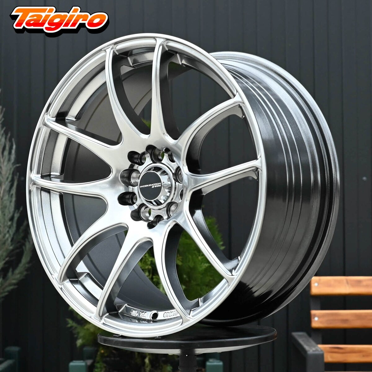 Комплект Литых Колесных Дисков R17 Work CR-Kai Style 8J ET35 5*100/114.3 для легковых автомобилей