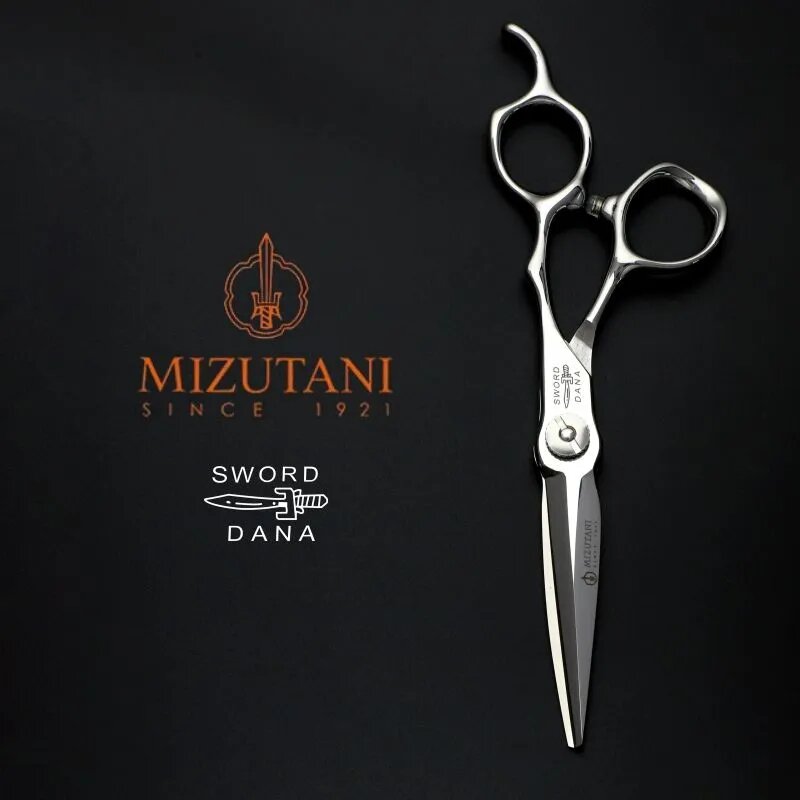 Профессиональные ножницы для волос MIZUTANI 6,0-дюймовые серебряные машинки для стрижки зубов