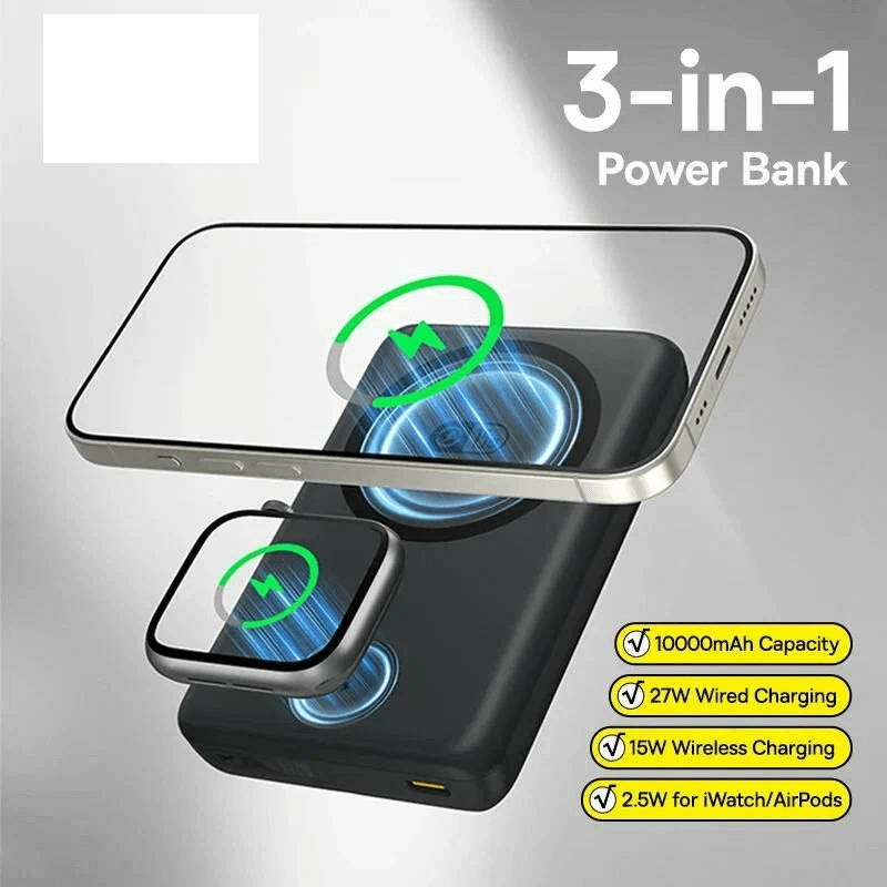 Внешний аккумулятор Baseus EnerFill FT11 iWatch 27W 10000mAh черный P1008210G123-00