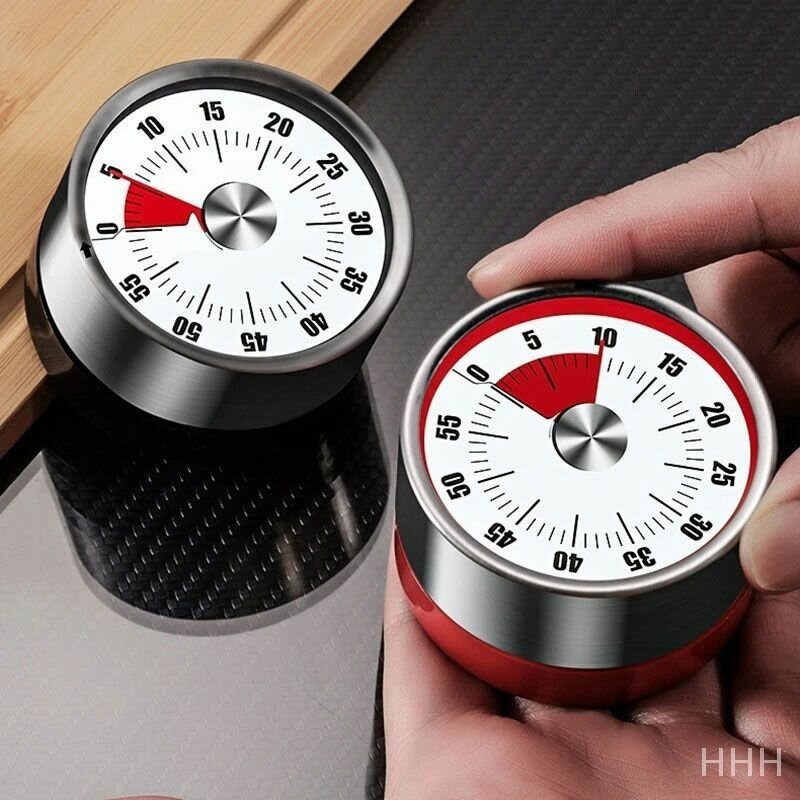 Таймер кухонный механический с мощным магнитом, будильник с обратным отсчетом времени