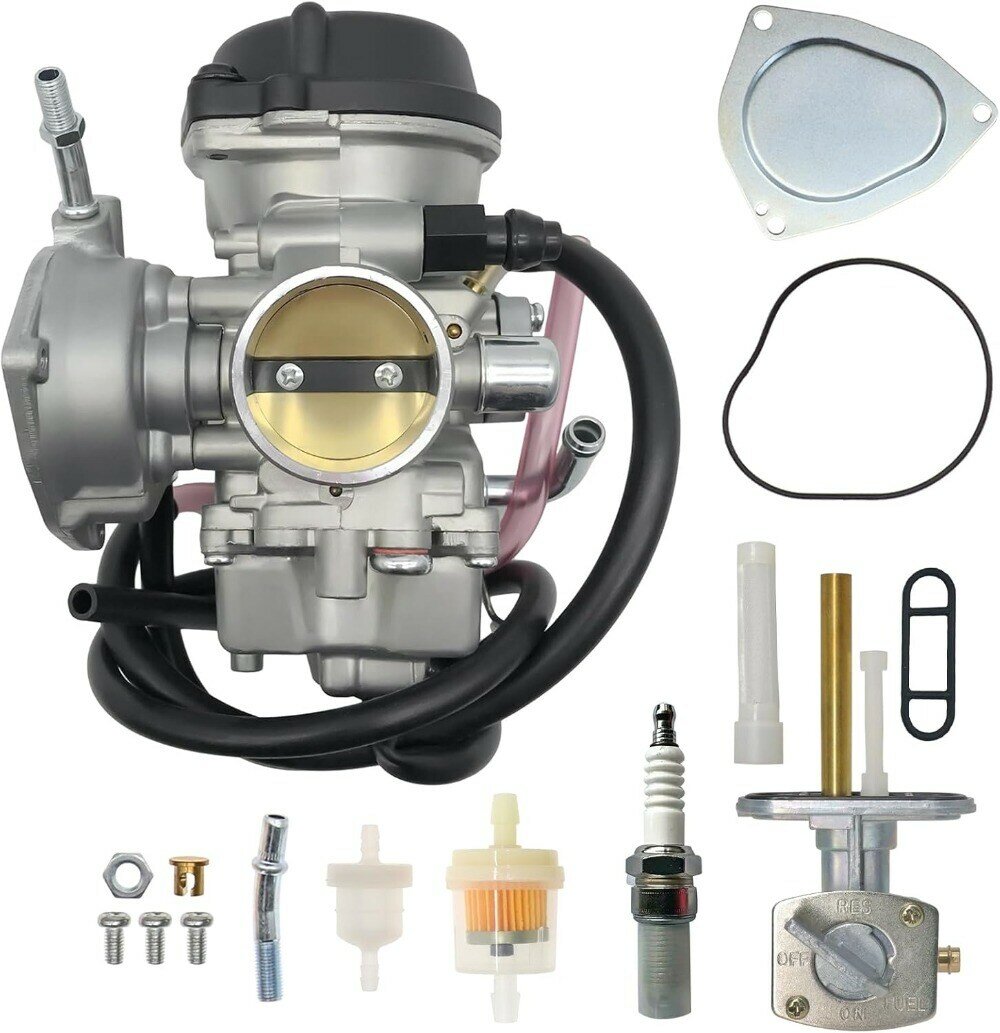 Карбюратор с топливным клапаном для Yamaha Raptor 350 YFM350 2004 2005 2006 2007-2013 годов выпуска.