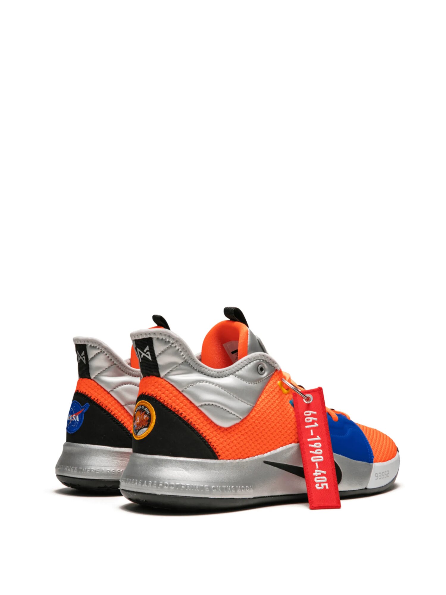 Кроссовки NIKE PG 3, размер 11 US, оранжевый — фото 1