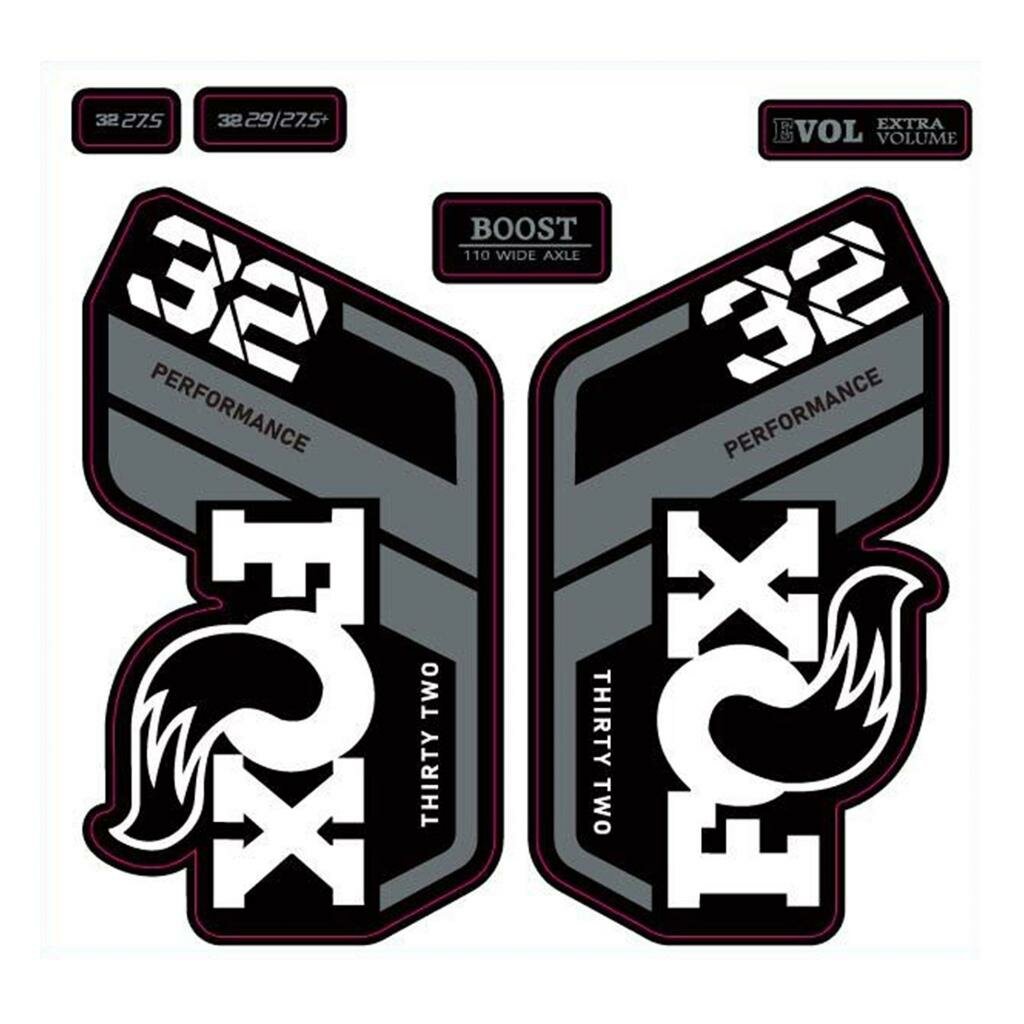 Антицарапающие наклейки-вилки для велосипеда, 1 - Fox32