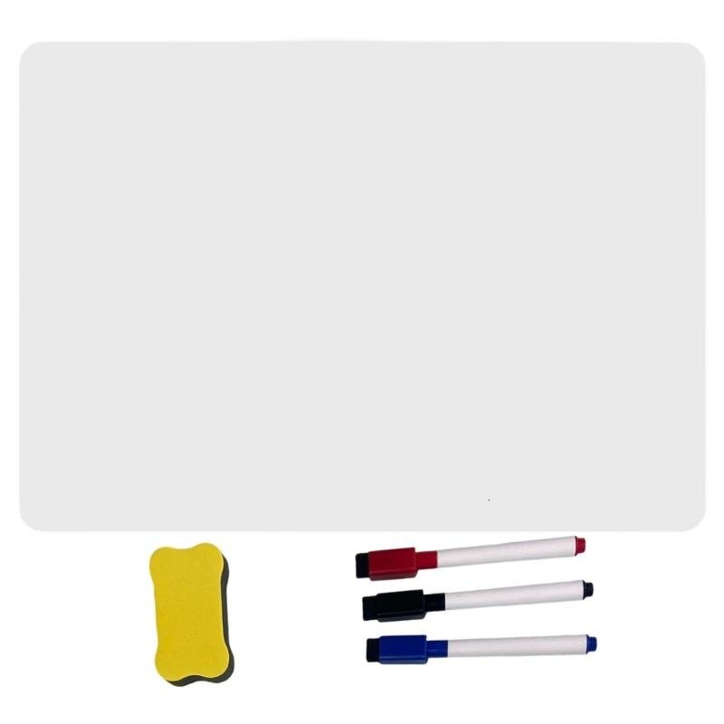 Магнитная белая доска A3/A4, Ручка формата А4 плюс В и бо