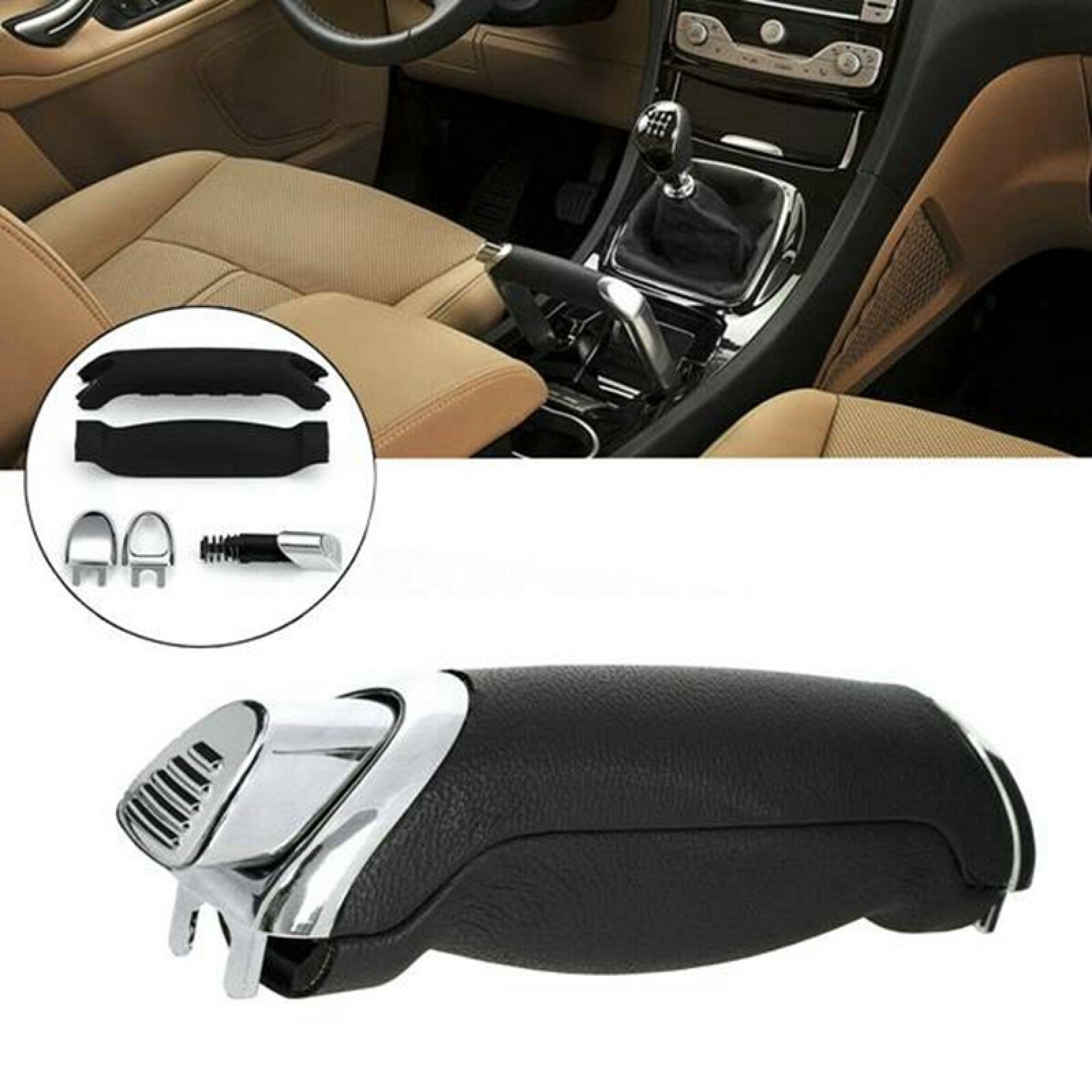 Рычаг ручного тормоза MyPads для Ford Galaxy и Ford S-Max 2006–2015, металлический, с тросом