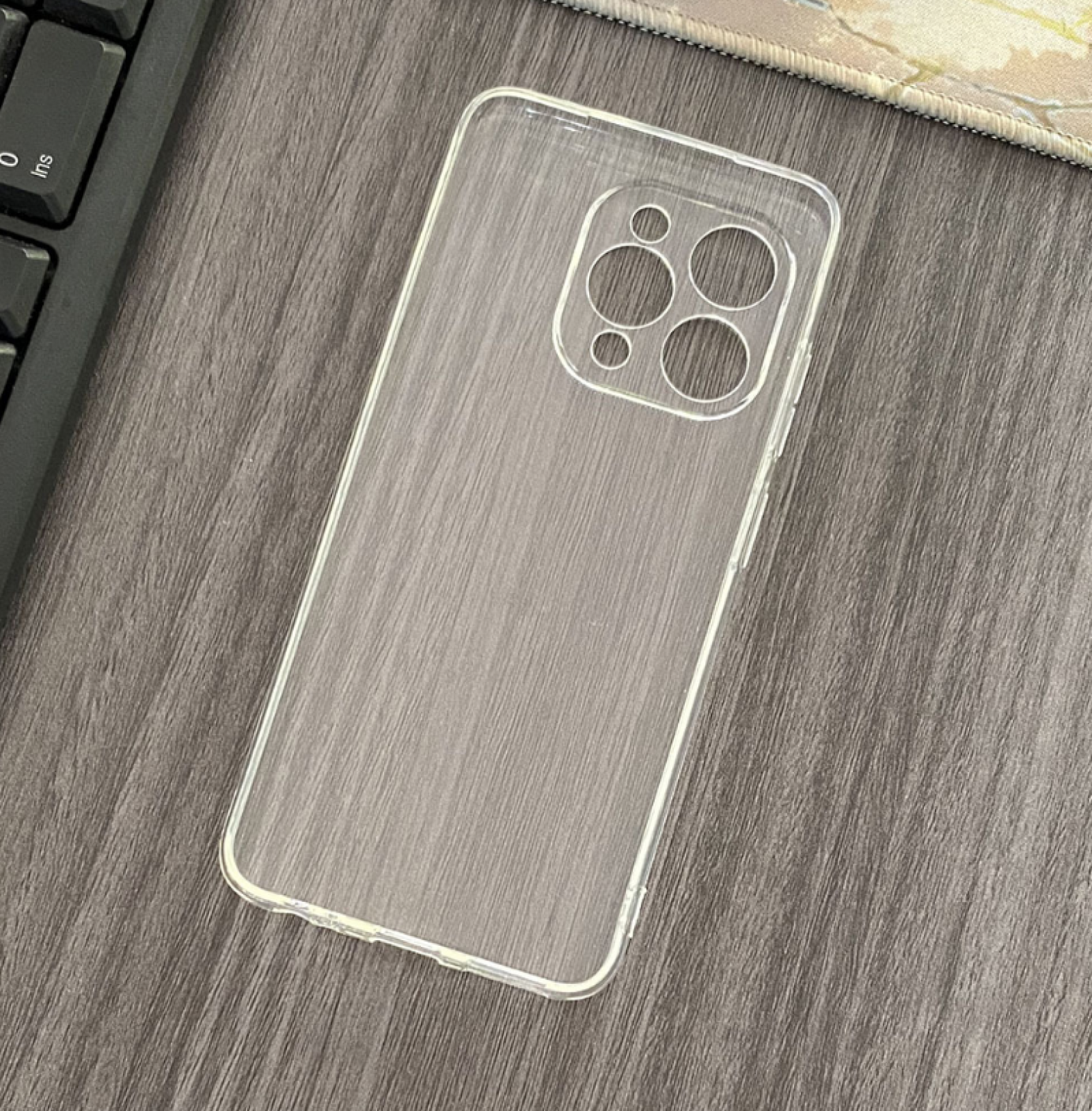 Чехол-бампер MyPads Tocco для Doogee N55 прозрачный ультра-тонкий силиконовый
