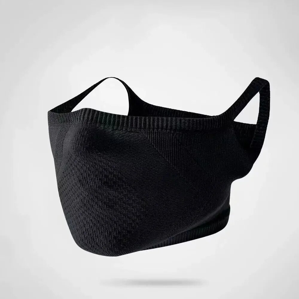 WRELS Ветрозащитная спортивная маска для лица Черный, black