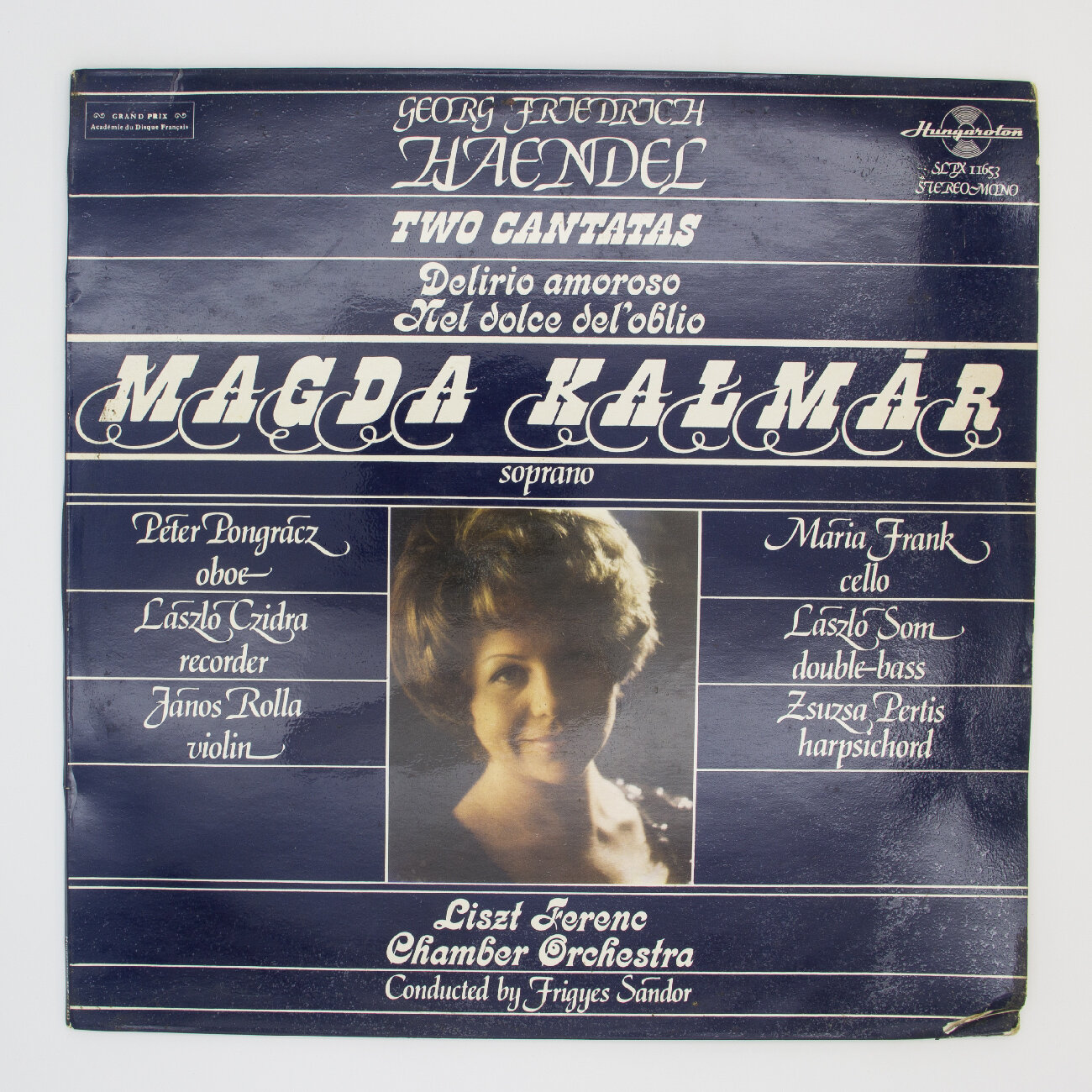 Виниловая пластинка Георг Фридрих Гендель - Две Кантаты. Магда Кальмар