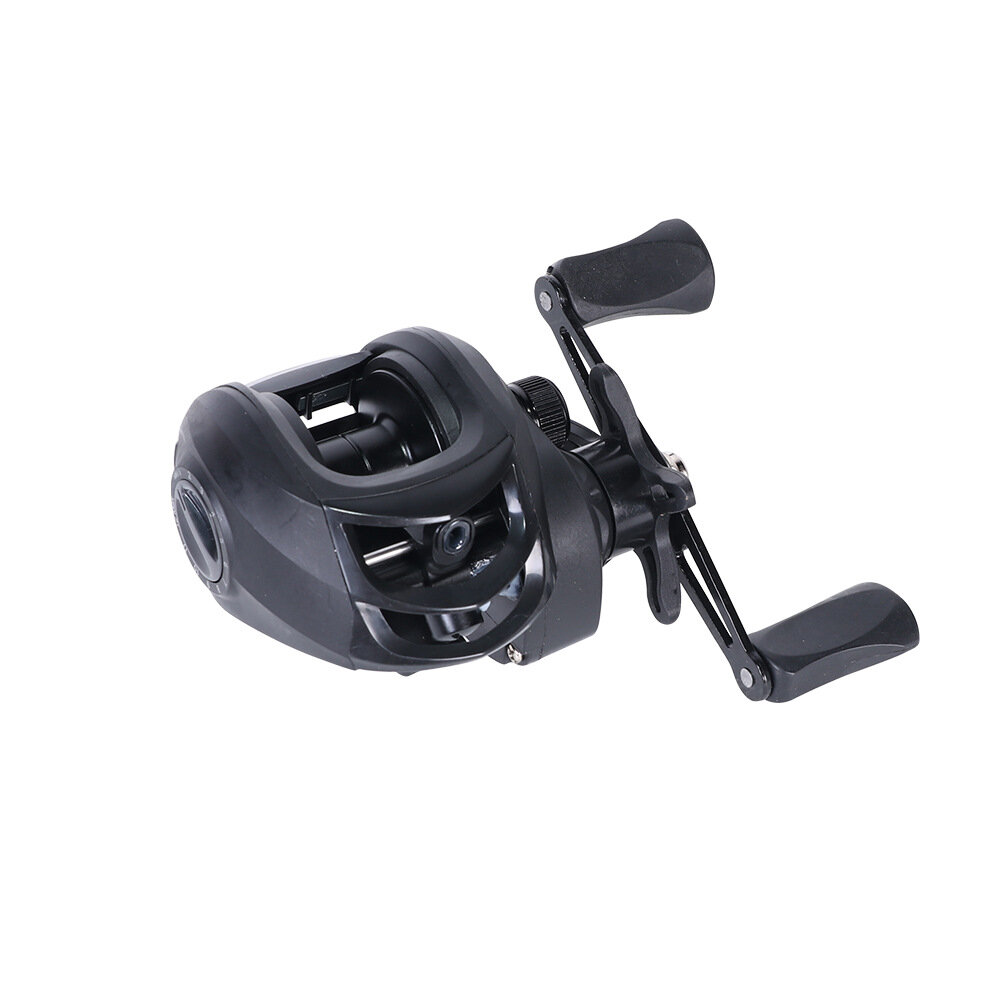 Yan Selected Road Yalun Anti-Exploding Line Metal Black Red Road Yalun Rod Remote Investment Wheel Ma Kou Crowd Fishing Wheel Fishing Gear Nylon wire Cup All Black 10 strong magnetic left hand