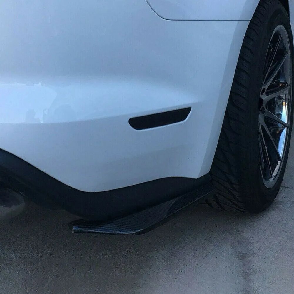 Спойлер автомобиля карбон для авто, универсальный комплект, стильный дизайн, легко установить, 2 шт. — фото 1