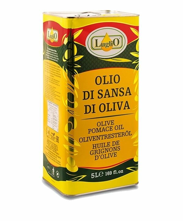 Масло LugliO оливковое Olio di Sansa di Oliva (C2) /жесть/ 5л