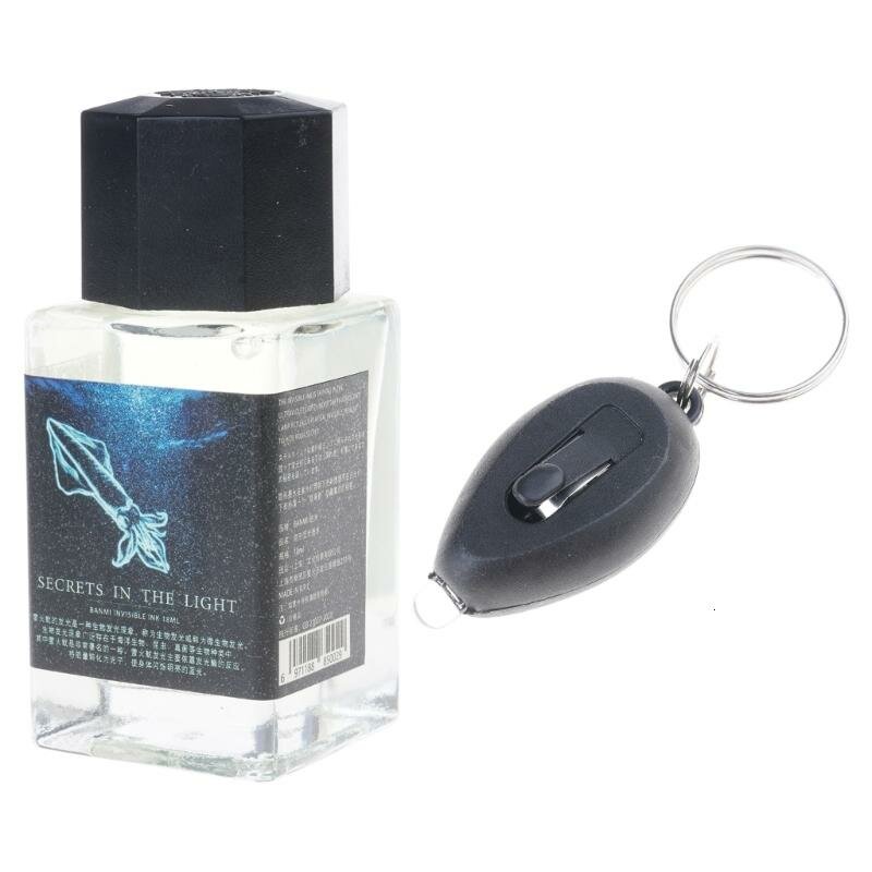 Невидимые чернила для каллиграфии, Невидимость