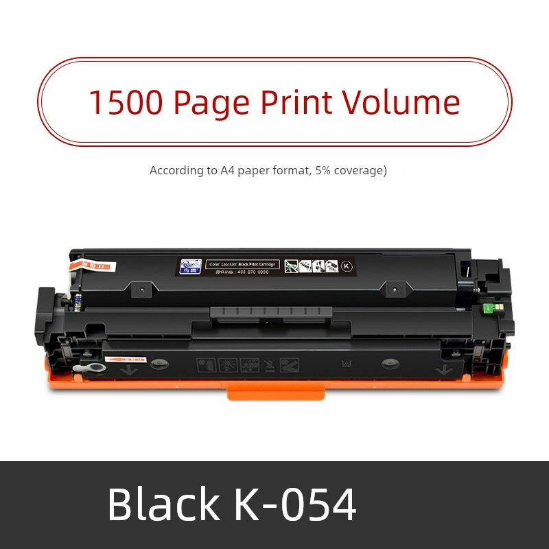 Чёрный картридж для Canon MF645Cw/LBP621Cw, стандартная ёмкость 1500 стр, код CRG-054