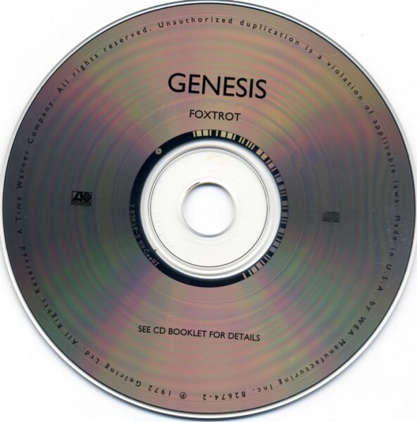 Компакт-диск Genesis: Foxtrot (1 CD) — фото 1