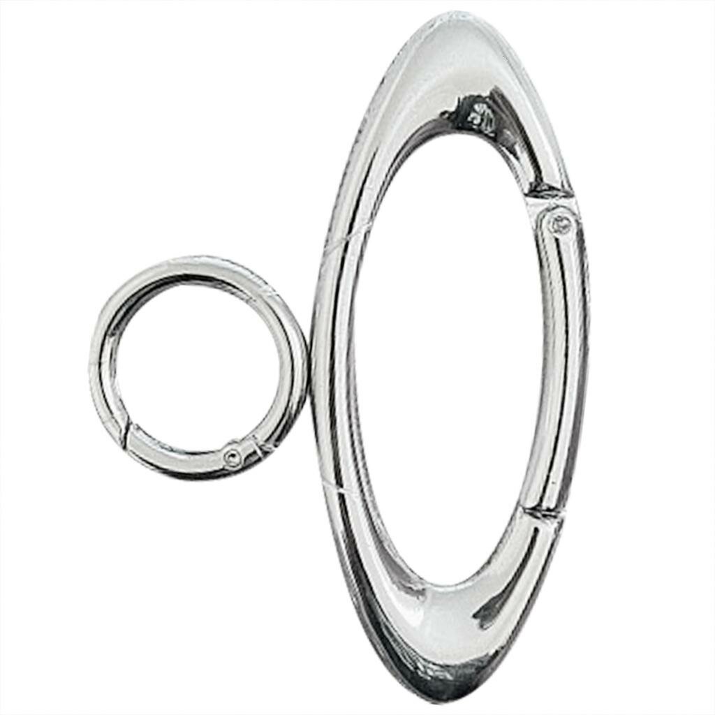 Овальные карабины для ключей (2 шт.), Стиль 2