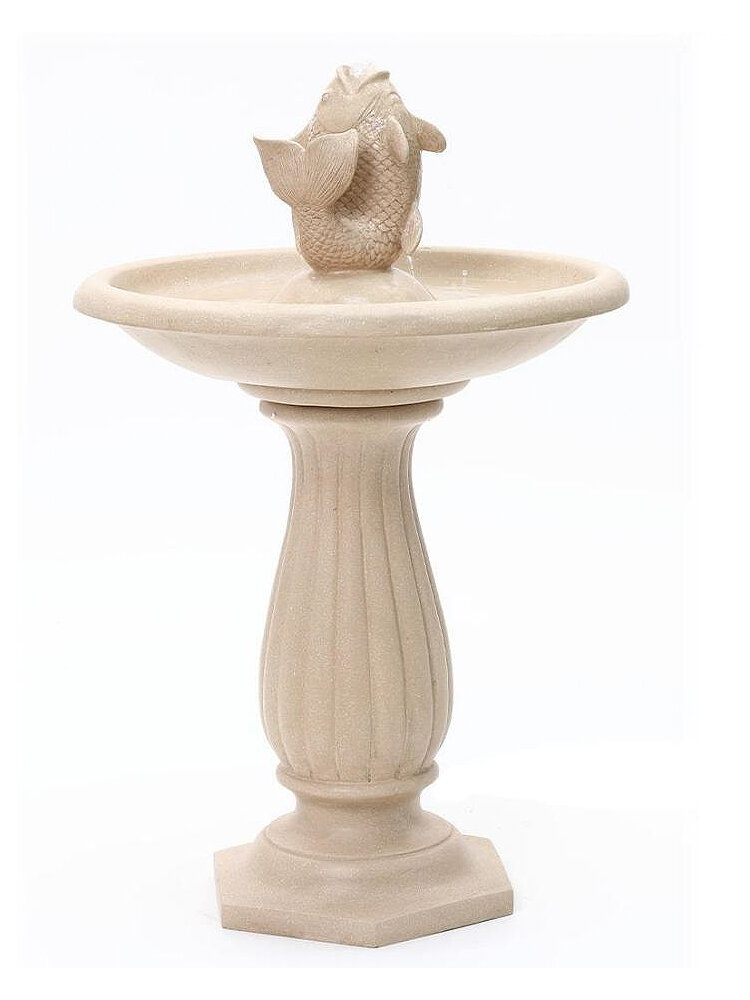 Фонтан Waterfall "Ихтис", полистоун, декоративный, для сада, 75 см