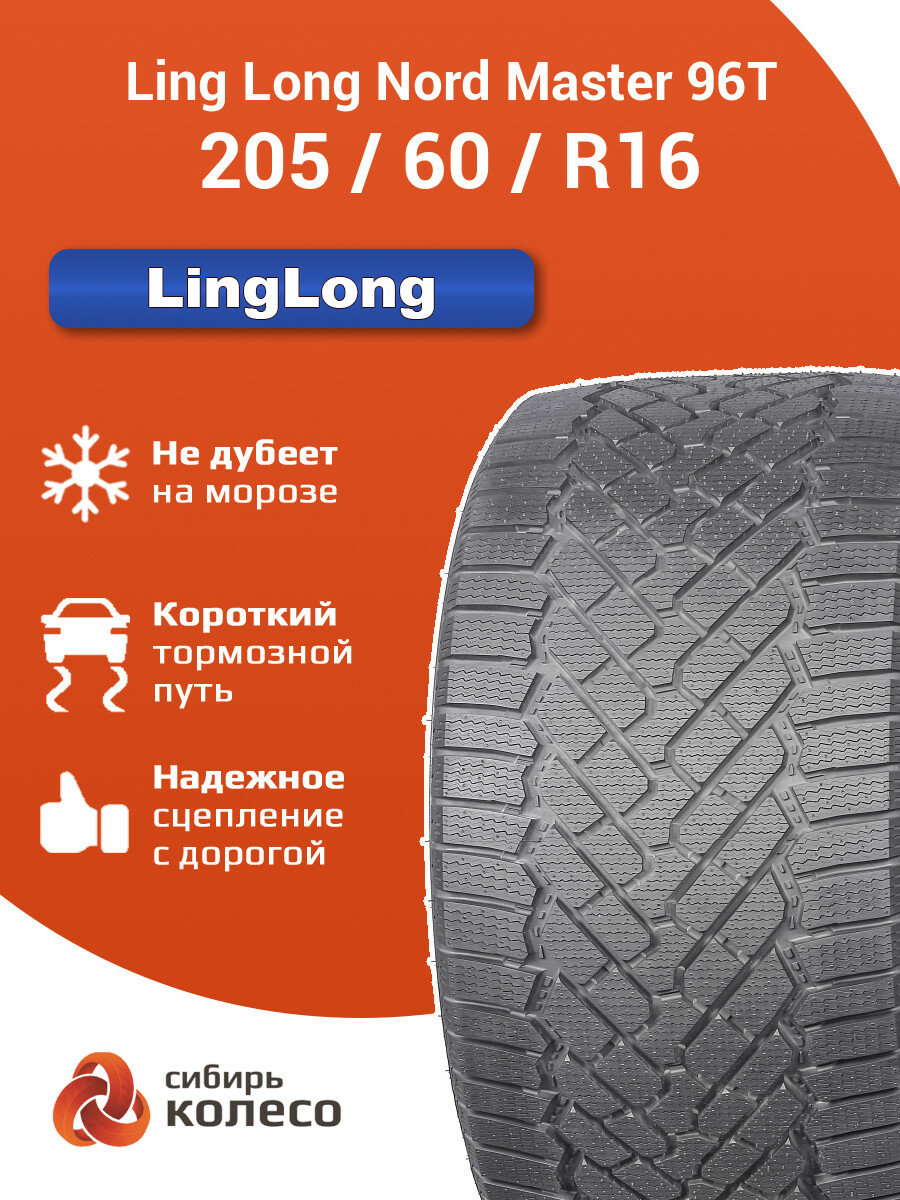 205/60R16 Ling Long Nord Master 96T