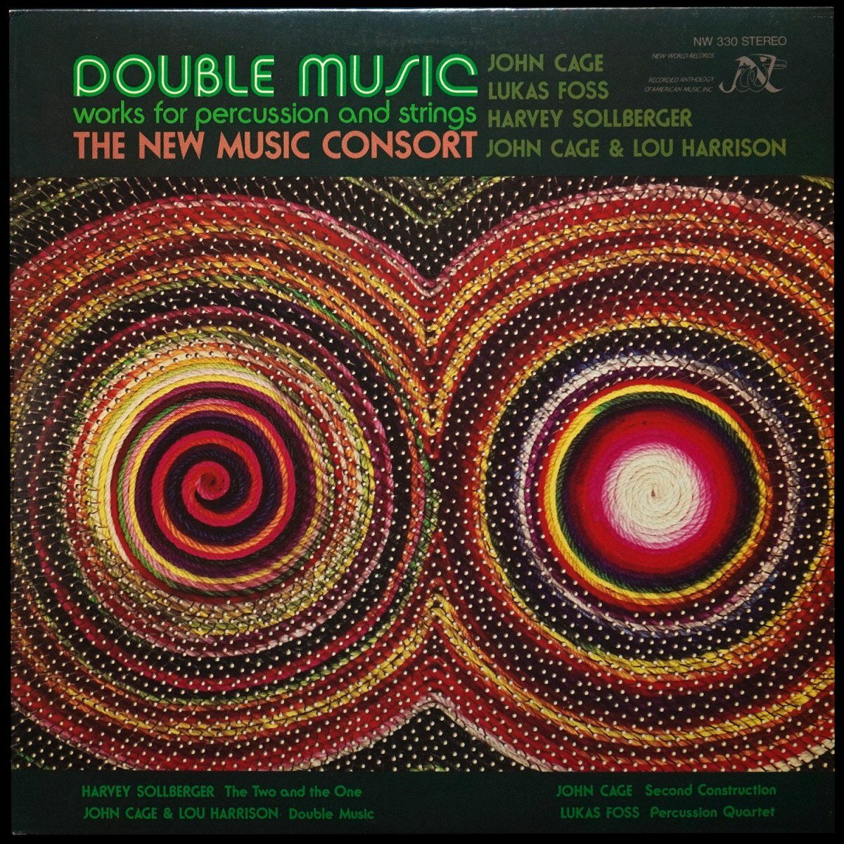 Виниловая пластинка New World Harvey Sollberger – Double Music - Works For Percussion And Strings