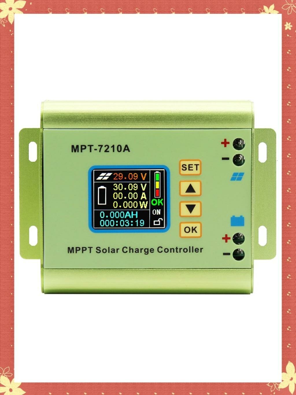 MPPT-контроллер заряда для литиевых аккумуляторов