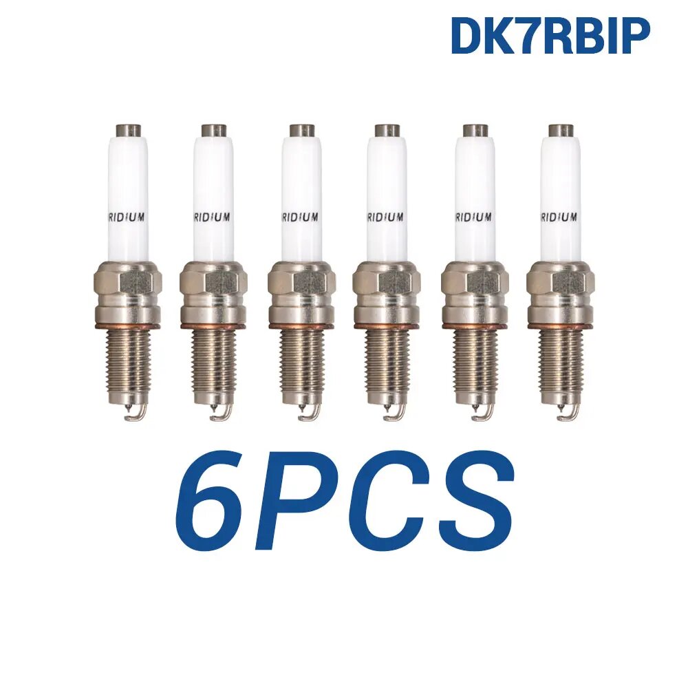 2-8PCS Иридиевые платиновые свечи зажигания TORCH DK7RBIP Замена для свечей 6 pieces with box