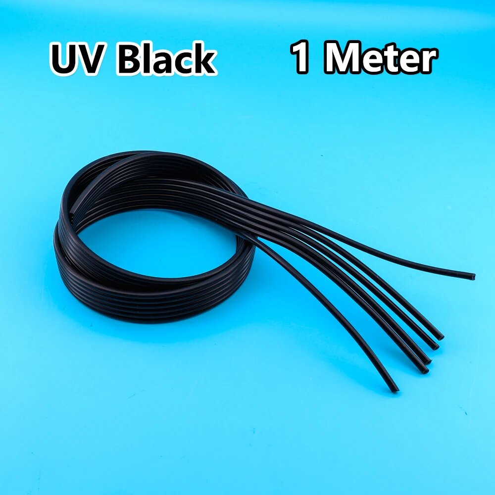 Чернильная трубка для принтера 1 Meter UV Black