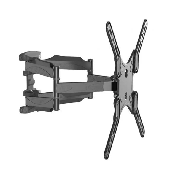 Кронштейн для телевизора KALOC X-7, 32"-75", настенный, наклонно-поворотный, черный