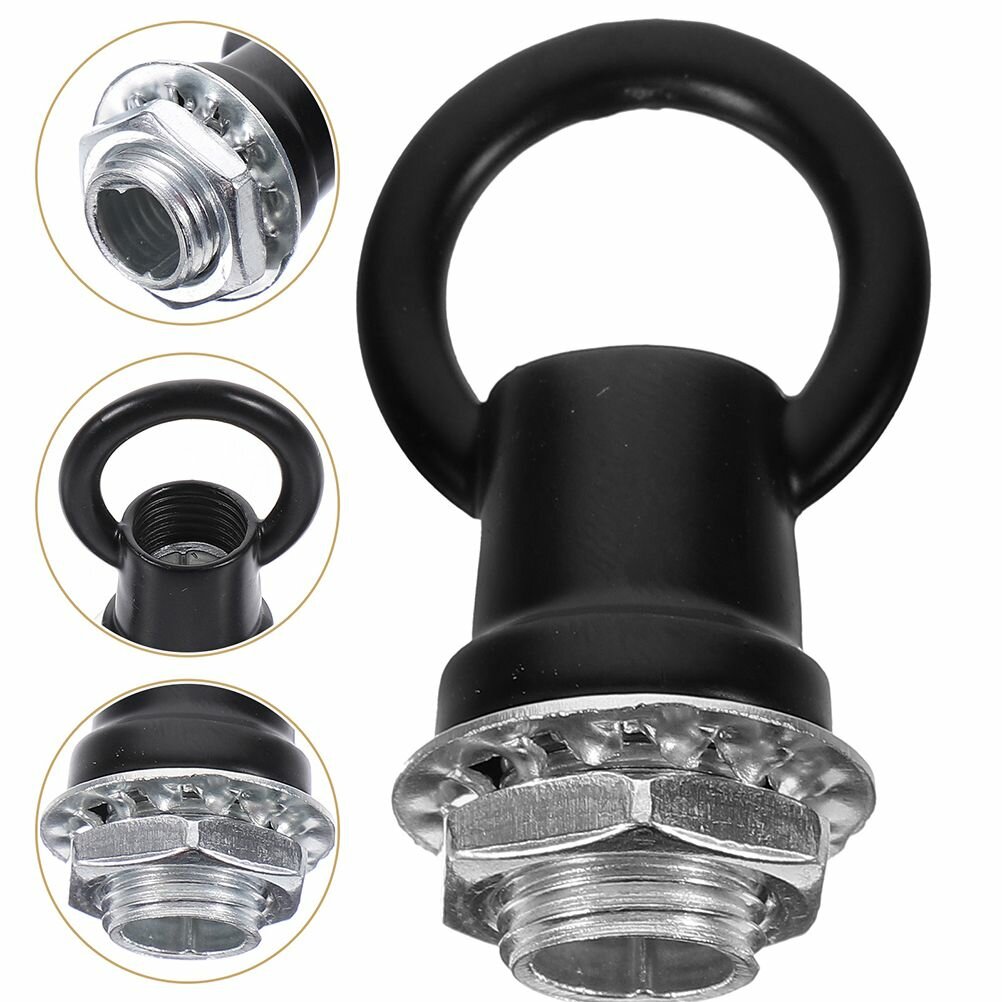 Металлические кольца-крюки для люстр и подвесных светильников, 5 штук для крепления и подвески