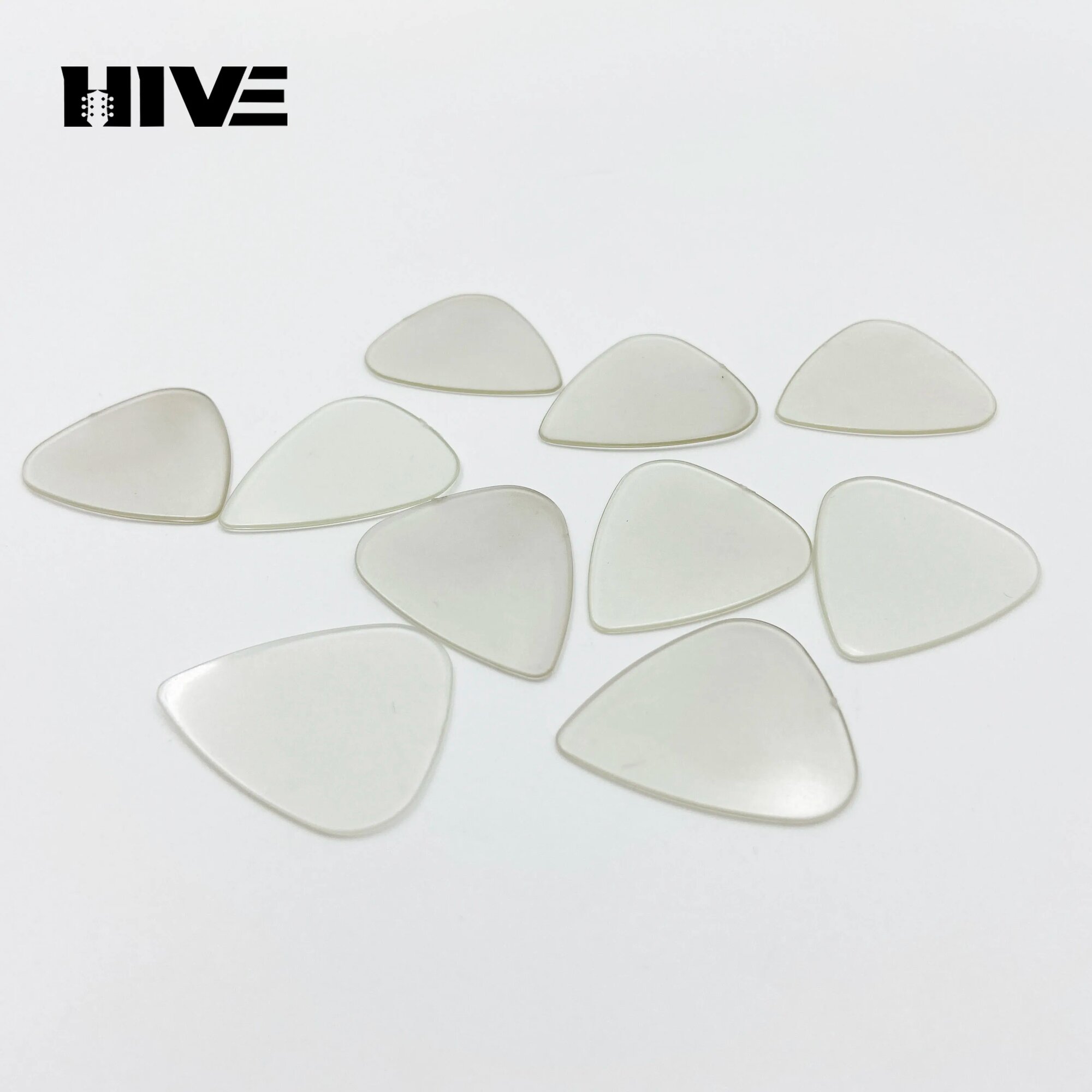 Медиаторы для гитары, 10 шт, 1 мм, цвет: 10Pcs 1mm