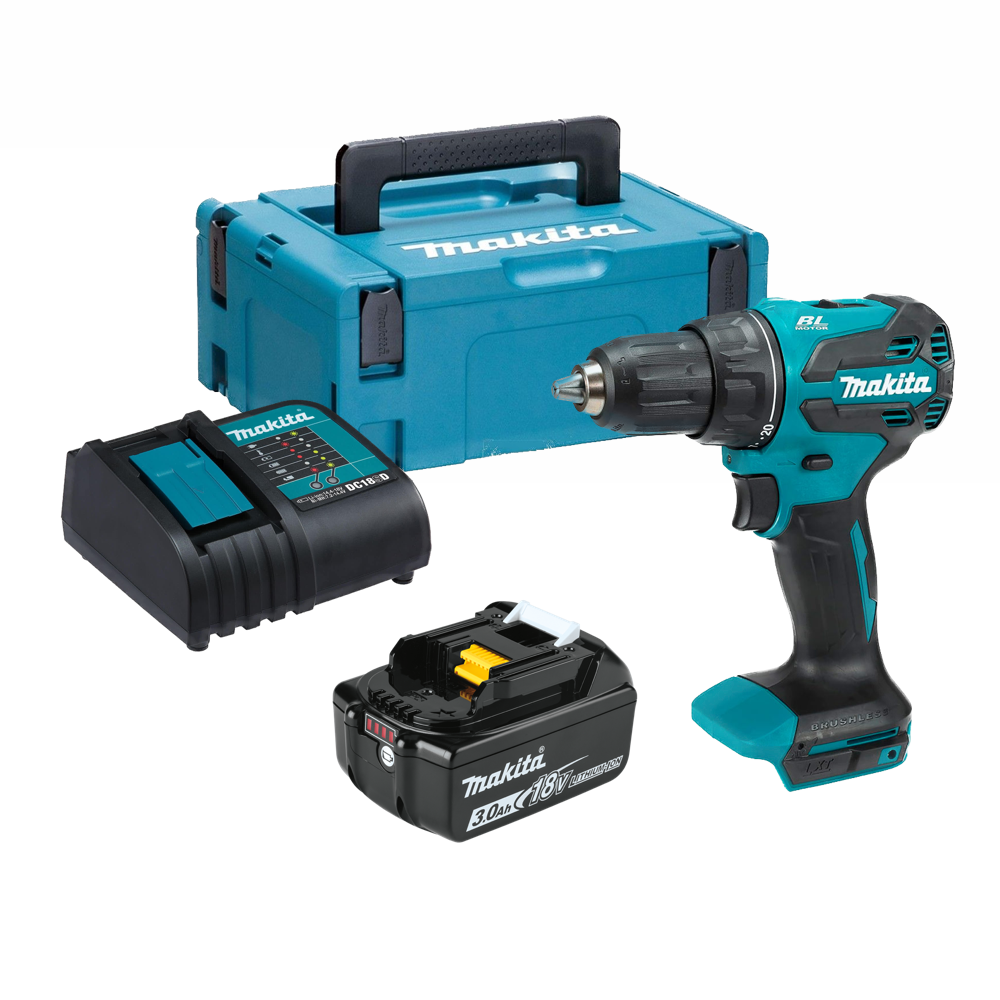 Аккумуляторная дрель-шуруповерт Makita LXT DDF490SF1J