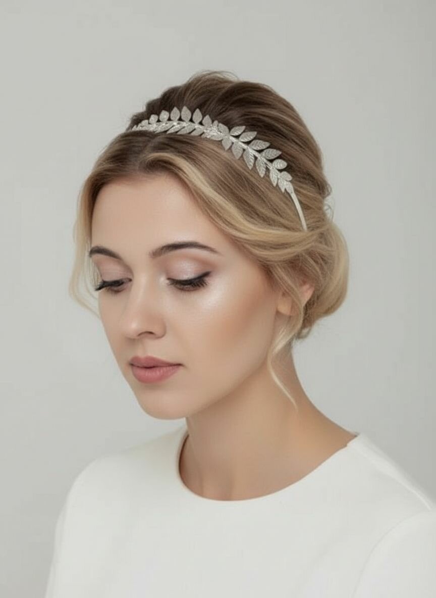 Ободок для волос обруч LUMINA JEWELS