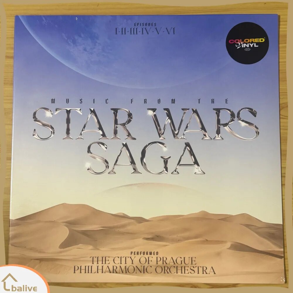 Виниловая пластинка The Star Wars Saga LP The City Of Prague Philharmonic Orchestra