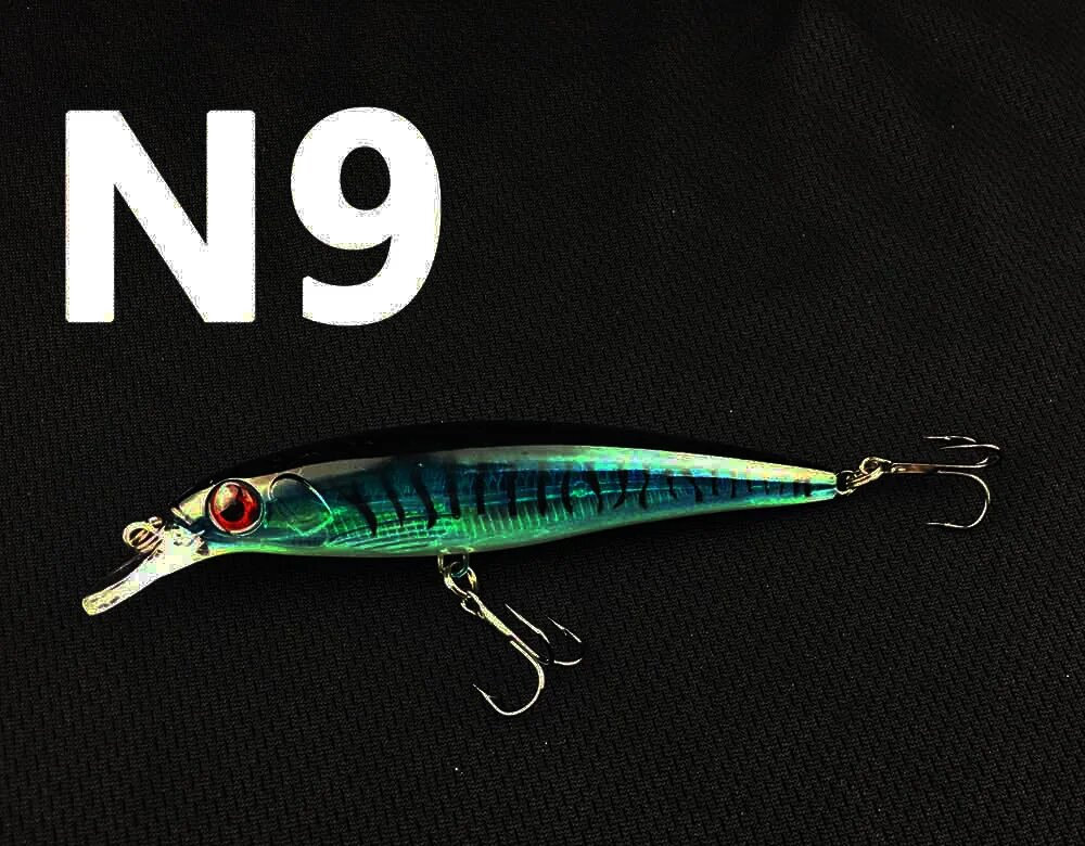 Плавающая блесна Crankbait Minnows 12 цветов N9