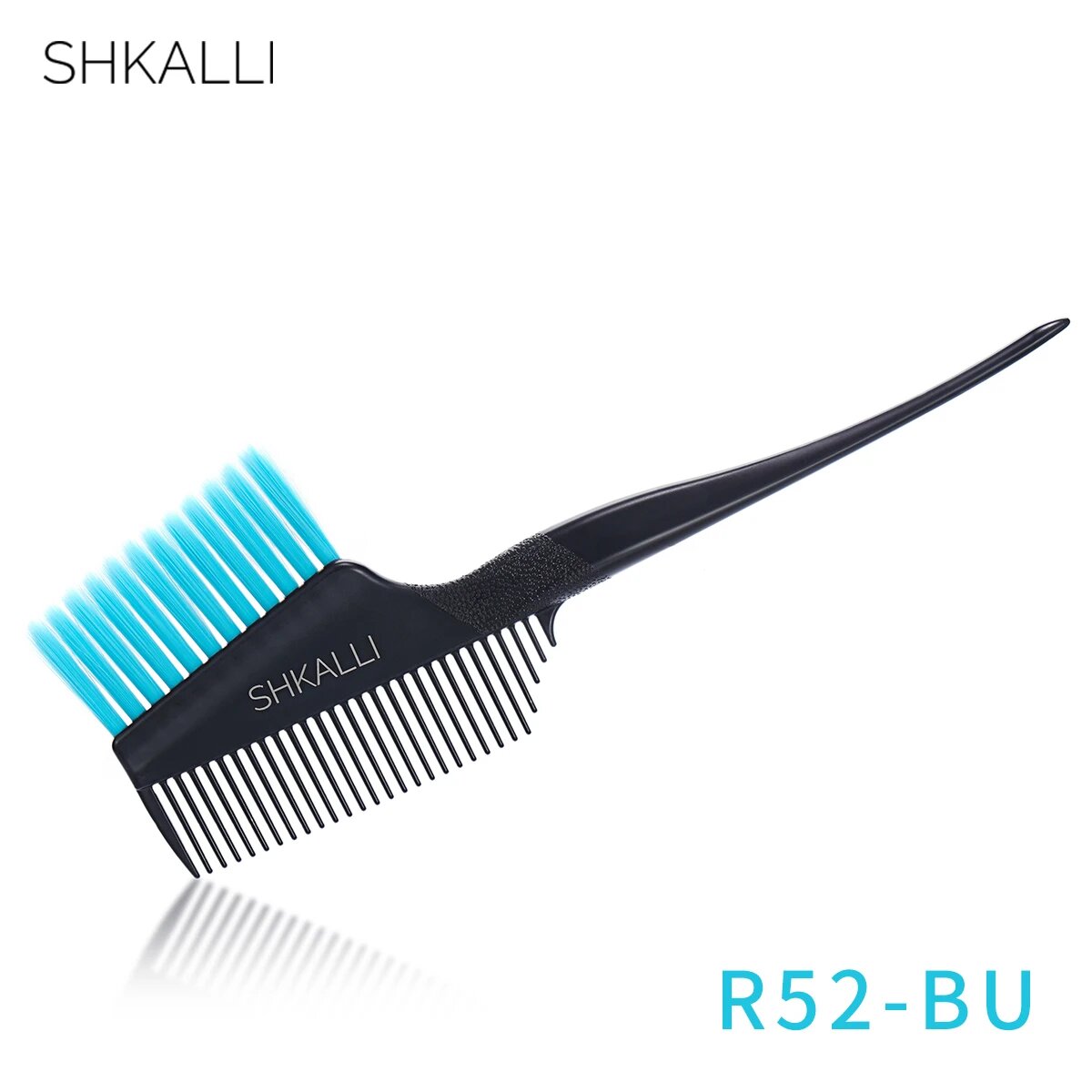 Расческа для окрашивания волос SHKALLI R52-BU, синяя