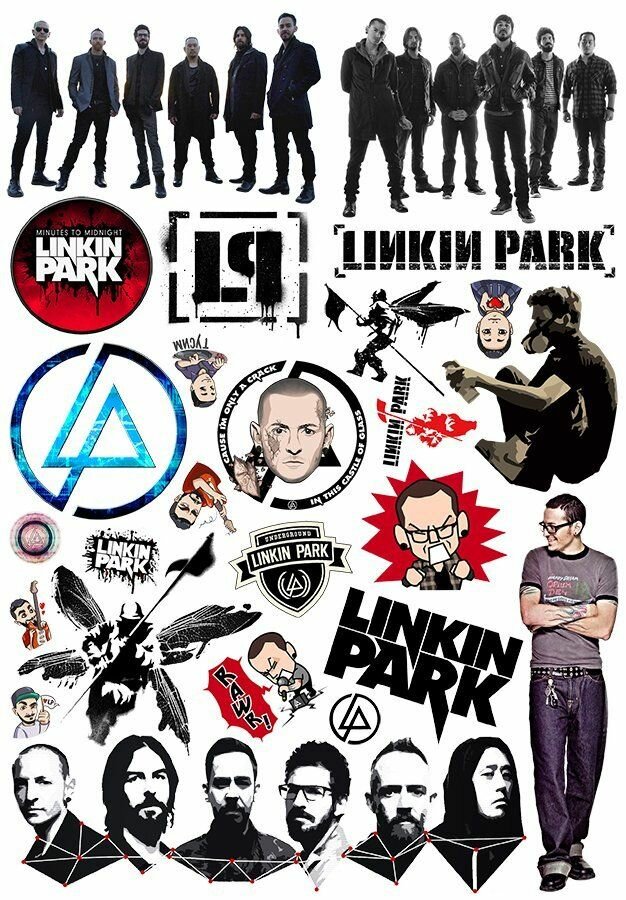 Наклейки Linkin Park