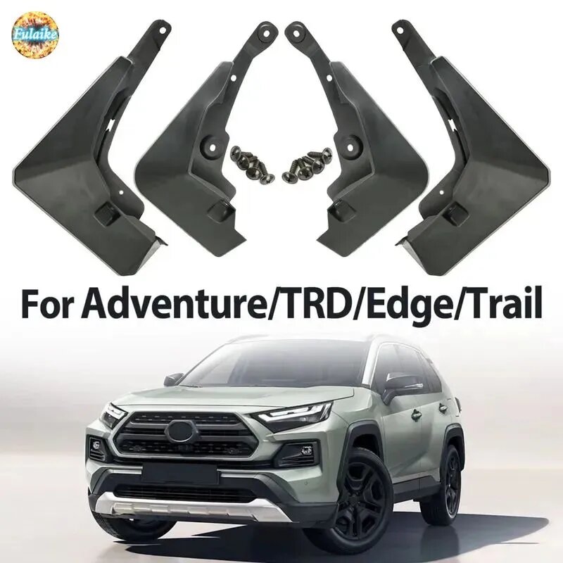 Крыло автомобильное переднее правое для RAV4, арт. PK389-42K01-TP, чёрный