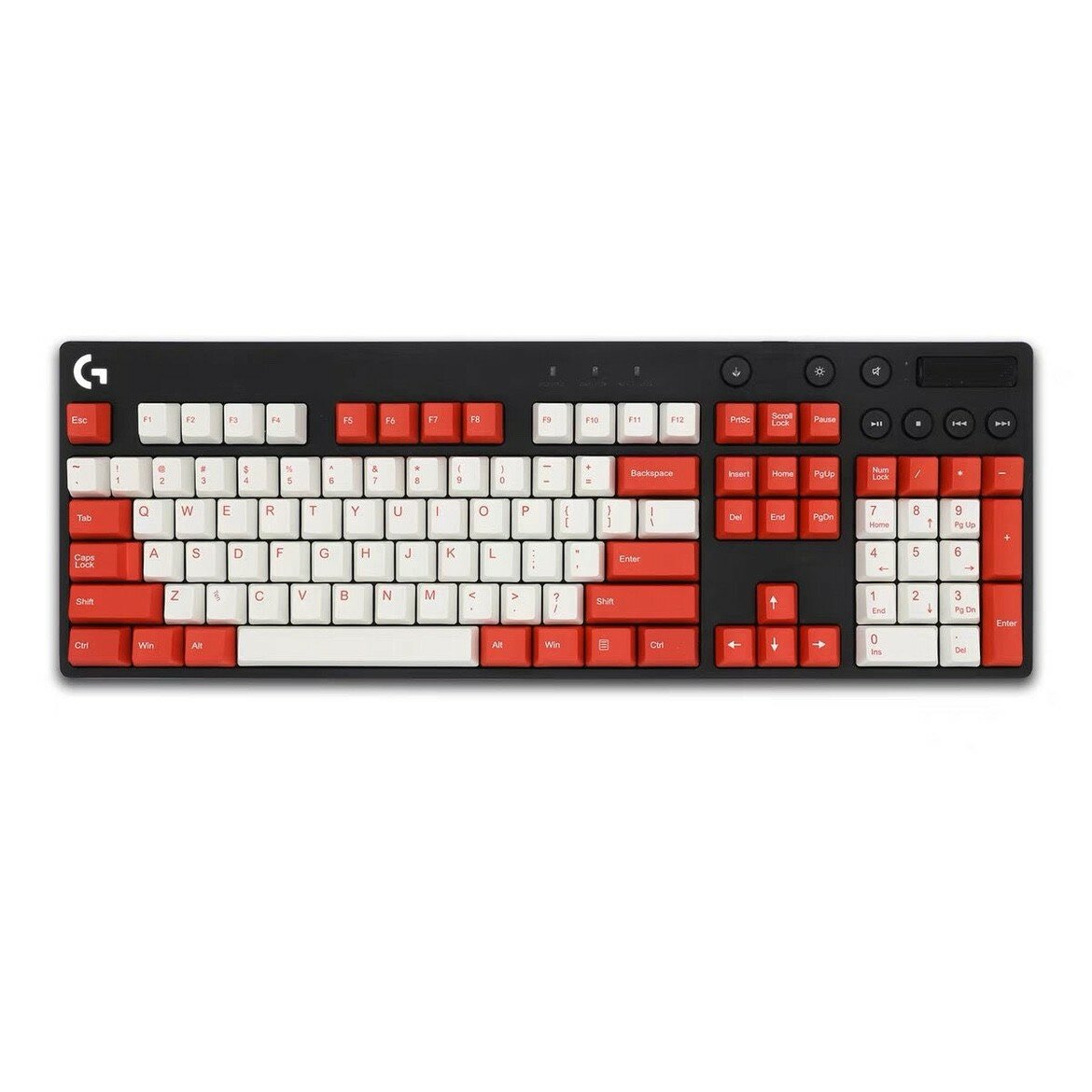 Клавиши для Logitech G610/G512C/GPROX из ПБТ с 5-сторонним сублимационным покрытием, матовая поверхность, устойчивость
