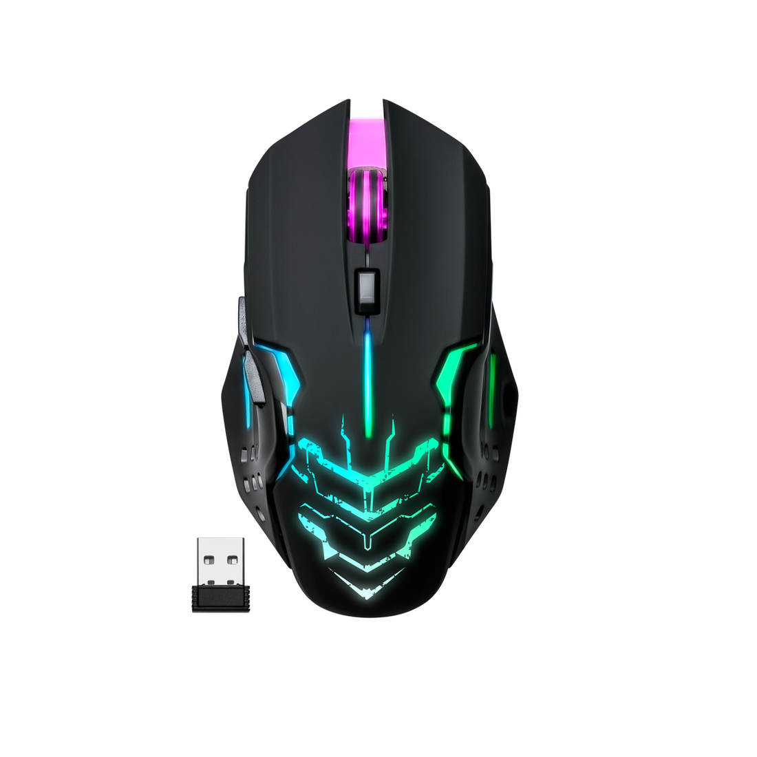 Игровая мышь DEFENDER Katana GM-511, беспроводная, 3200 dpi, с подсветкой, программируемые кнопки, черный