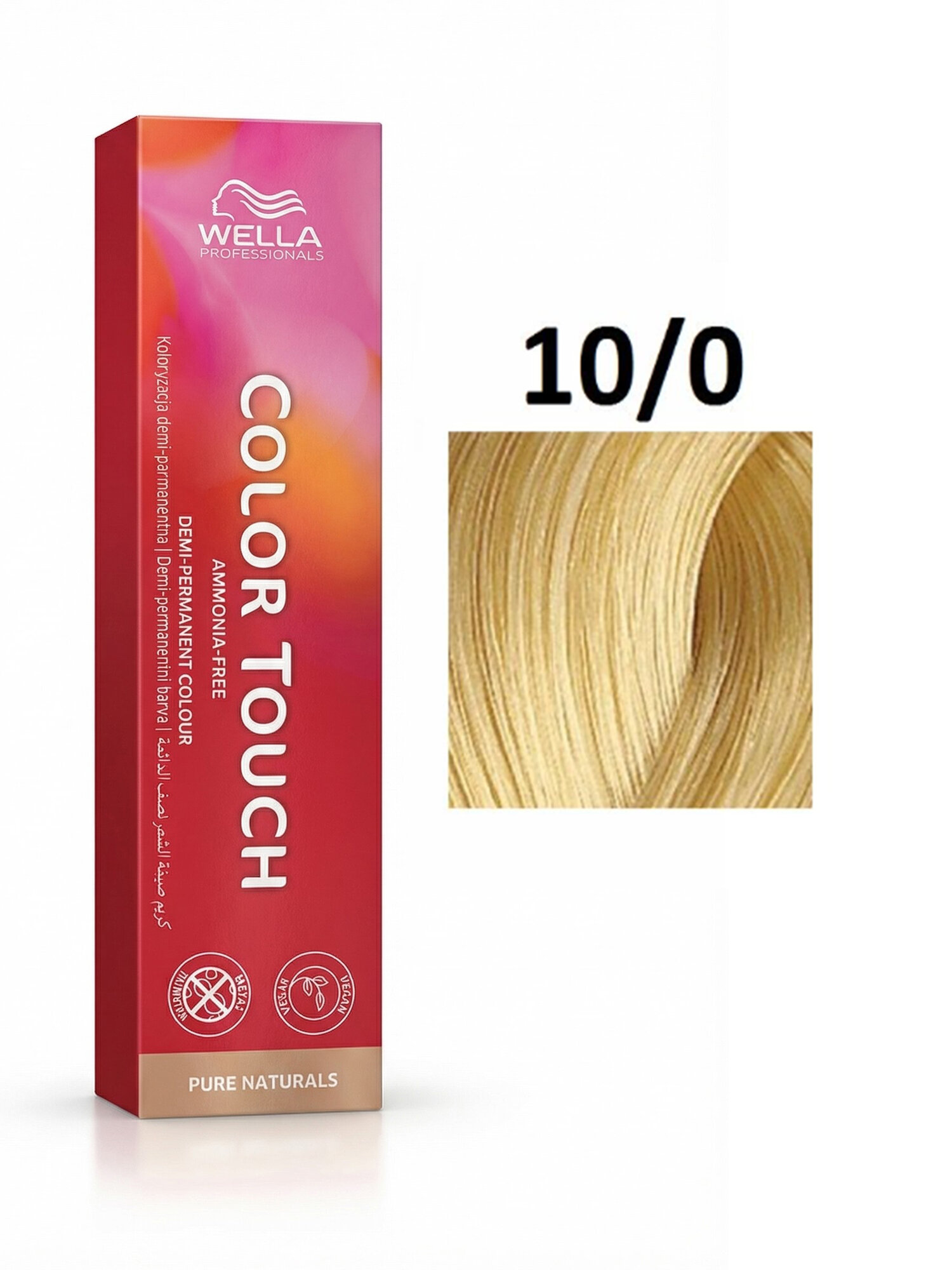 Wella Professionals Color Touch Тонирующая краска 10/0 Яркий блонд ,60 мл