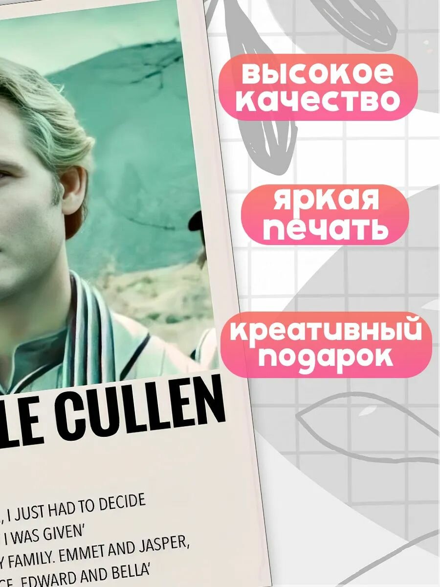 Постер на стену Сумерки, плакат 1шт, А3 размер. — фото 1