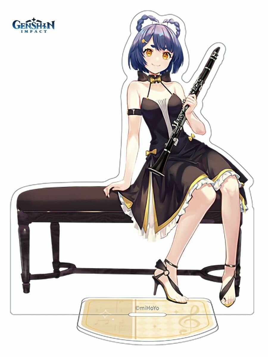 Акриловая фигурка Genshin Concert Melodies of an Endless Journey Character Acrylic Stand Xiangling 6974096538584