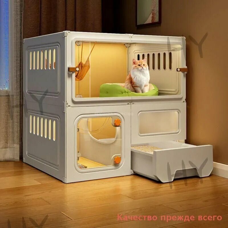 Клетка для кроликов 70*45*70, грызунов, для кроликов, морских свинок, хомяков