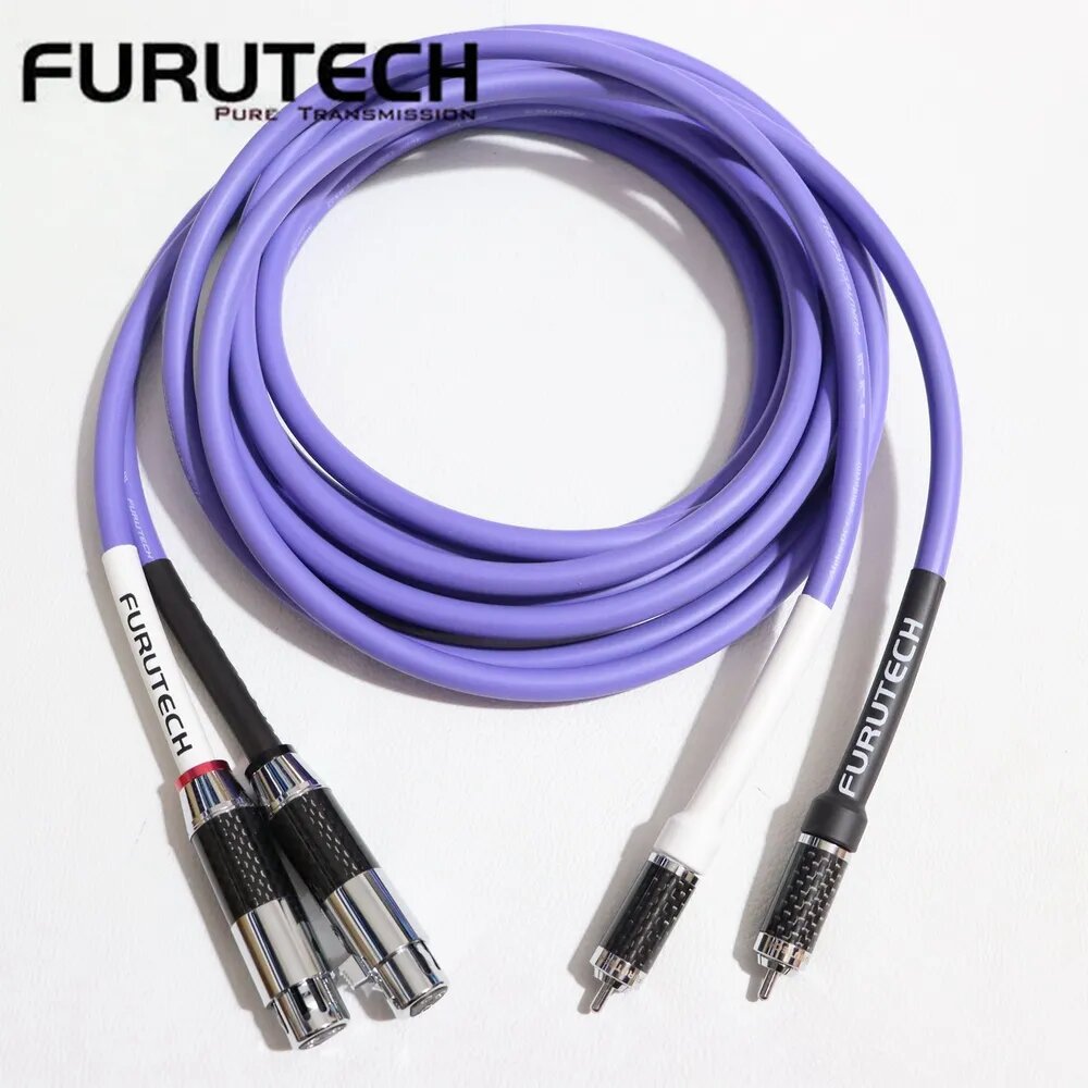 Furutech Аудиокабель, 0.5 м, бежевый