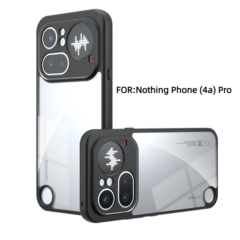 Чехол для Nothing Phone 4a Pro ( Нотинг Фон 4a Про) Высококачественный полупрозрачный противоударный чехол для телефона из ТПУ