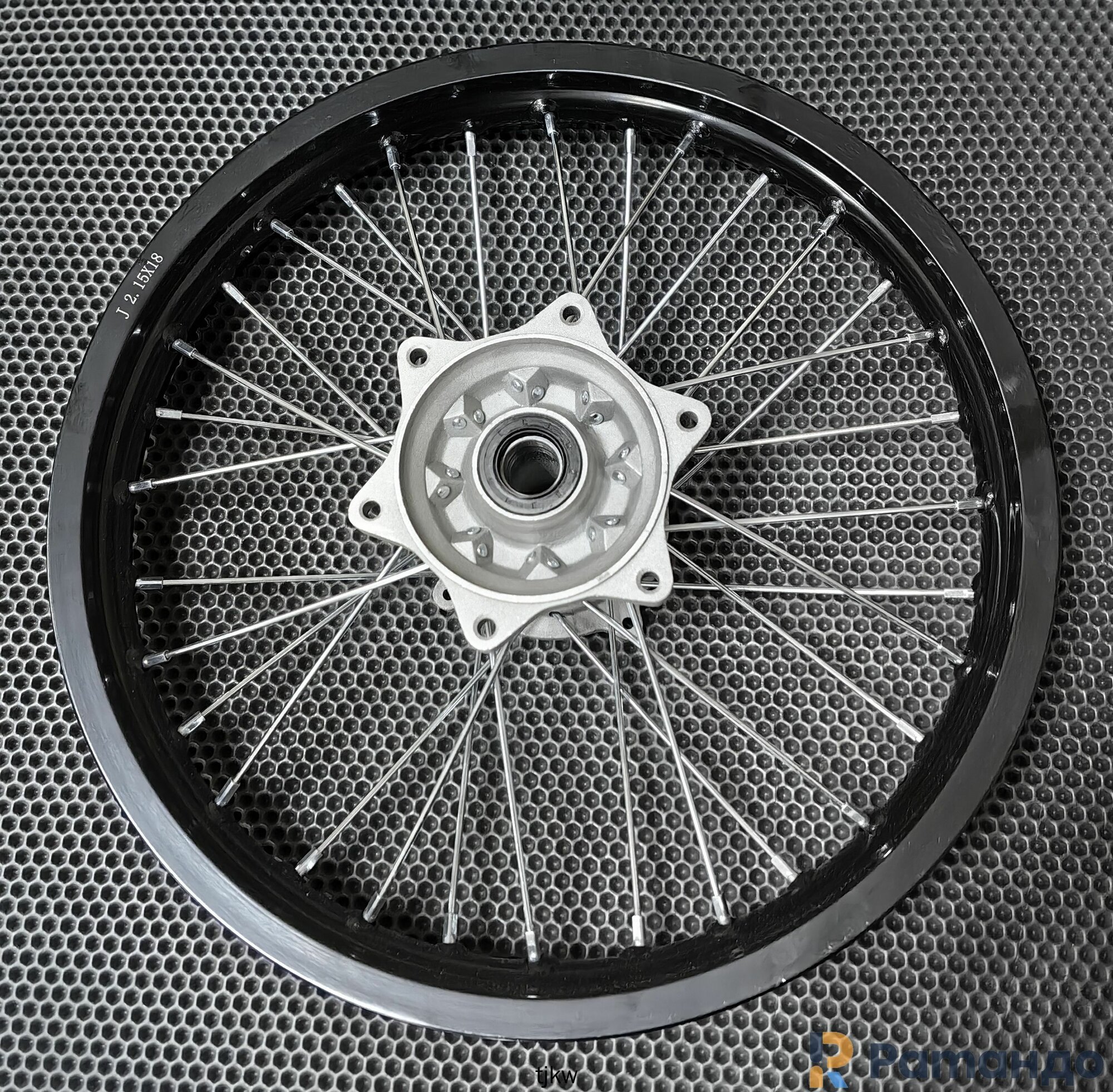 Диск заднего колеса R18 2,15 для Kayo T4/T5/T6, K-6, BSE M2/M4/M8, BRZ, RMZ 250 — алюминиевый, ось 25 мм