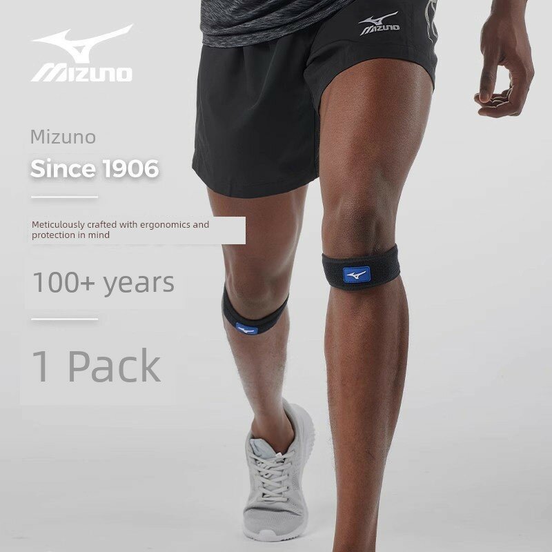 Пояс для защиты колена Mizuno, женский и мужской, для спорта, бадминтона, прыжков со скакалкой, фитнеса, баскетбола,
