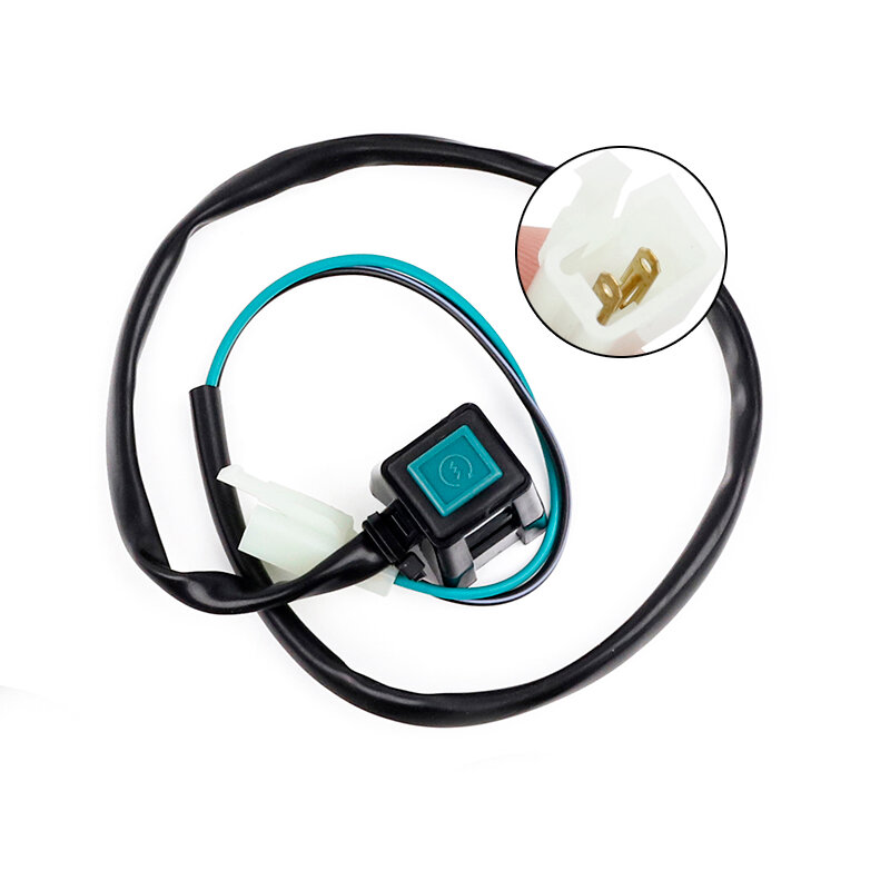 Универсальная квадратная кнопка запуска двигателя, кнопка старт-стоп для мотоцикла и ATV на руль, моментальная установка