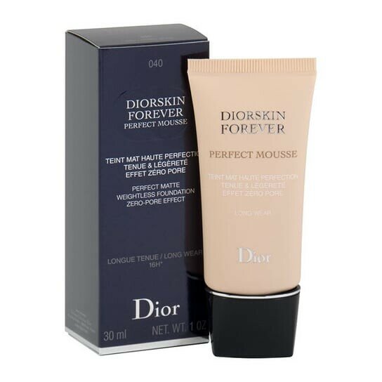 DIOR тональный мусс Diorskin Forever Perfect Mousse, № 040 Honey Beige, 30 мл