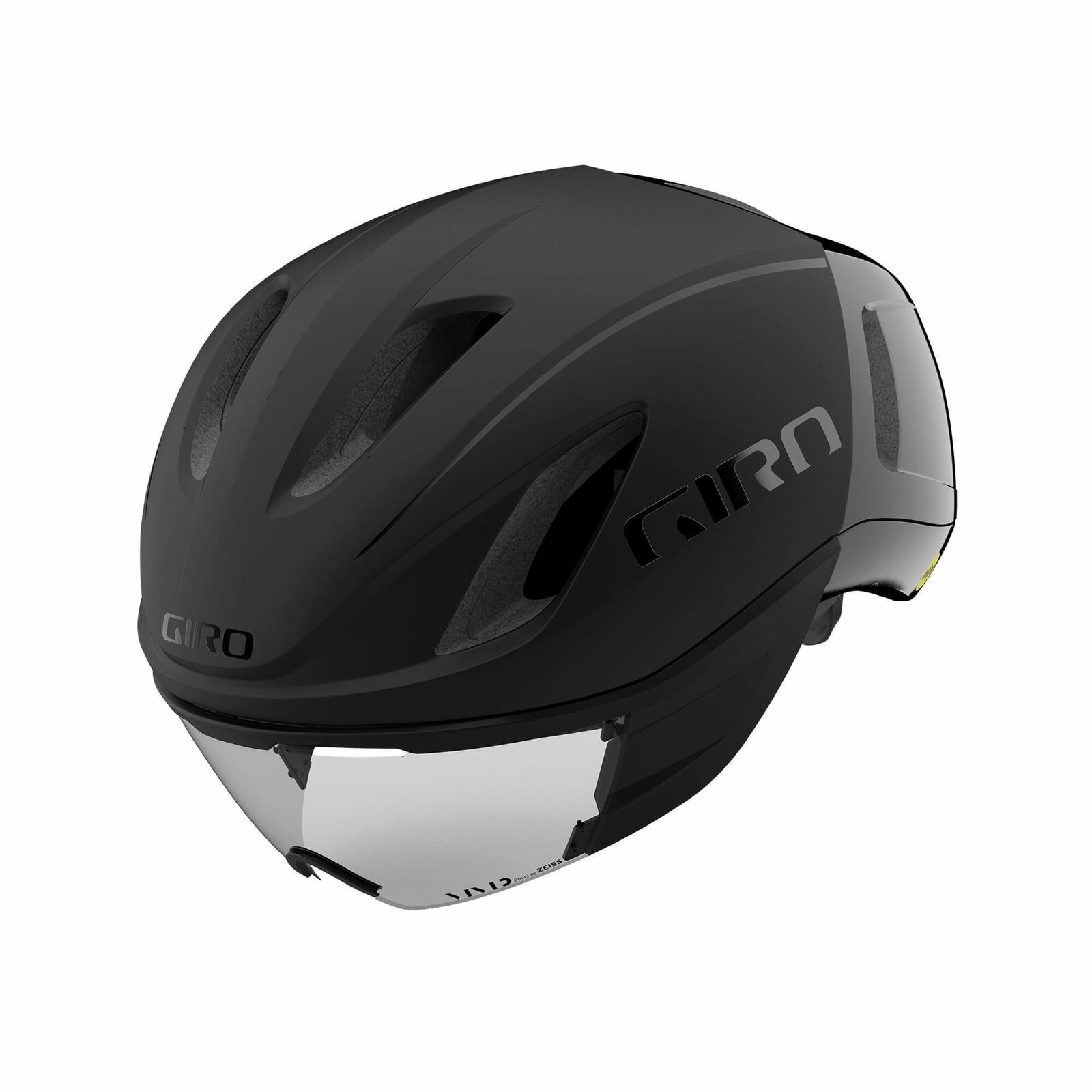 DECATHLON шлем велосипедный шоссейный Giro Vanquish Integrated Mips, черный, L/59-63 см